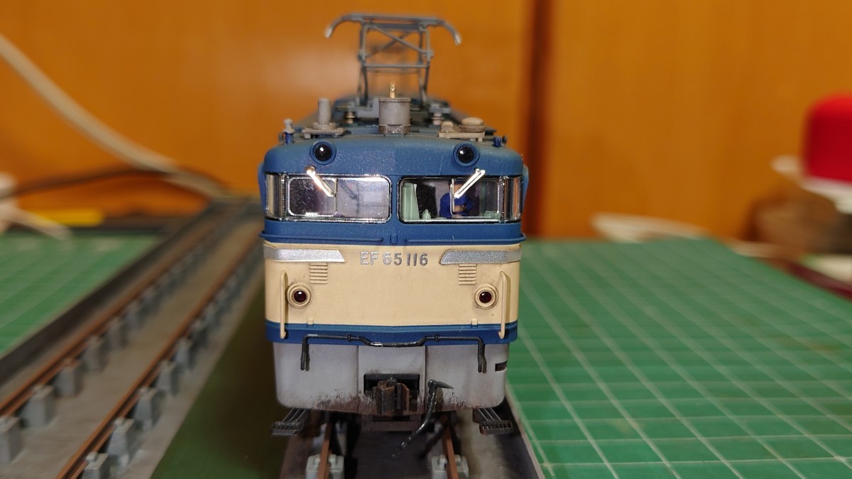 【全体的に状態が悪い】【HOゲージ】KATO 1-304改 EF65-116（岡山機関区・変形JRマーク・PS22パンタグラフ）の落札情報詳細 - Yahoo!オークション落札価格検索 オークフリー