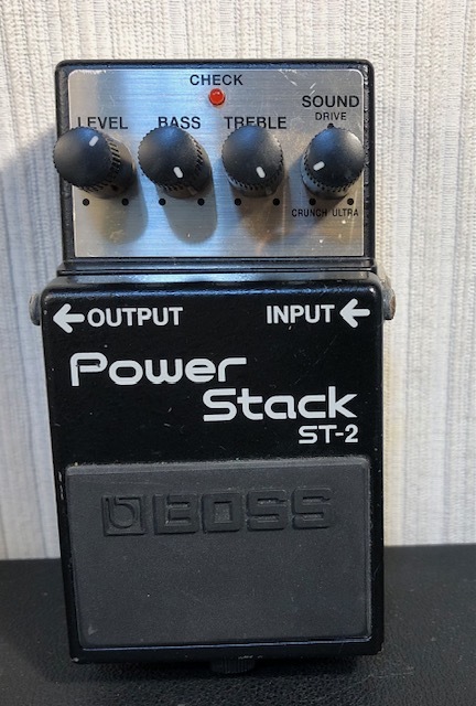 【傷や汚れあり】BOSS Power Stack ST-2 パワースタック 送料無料の落札情報詳細 - ヤフオク落札価格検索 オークフリー