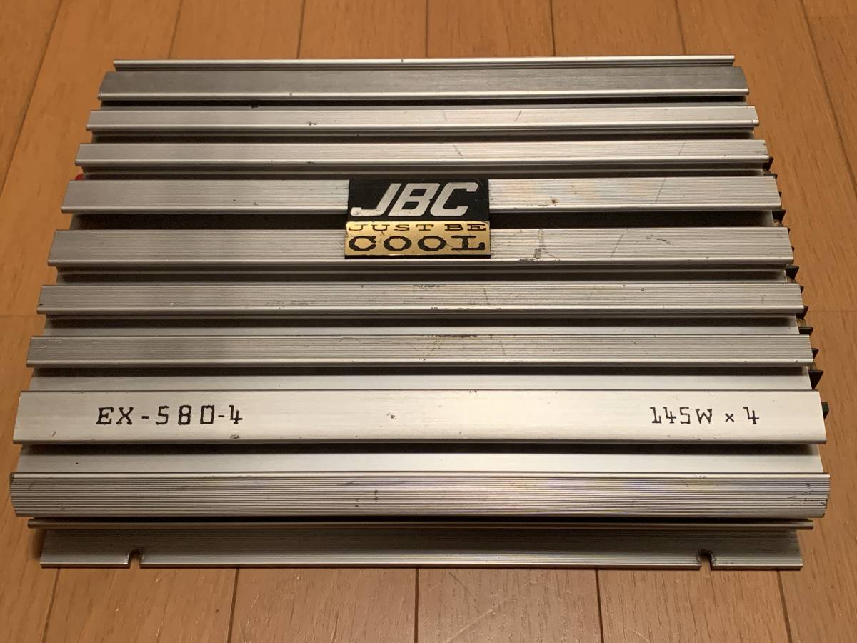 【やや傷や汚れあり】JBC パワーアンプ JUST BE COOL EX-580-4 145w x 4の落札情報詳細 - Yahoo ...