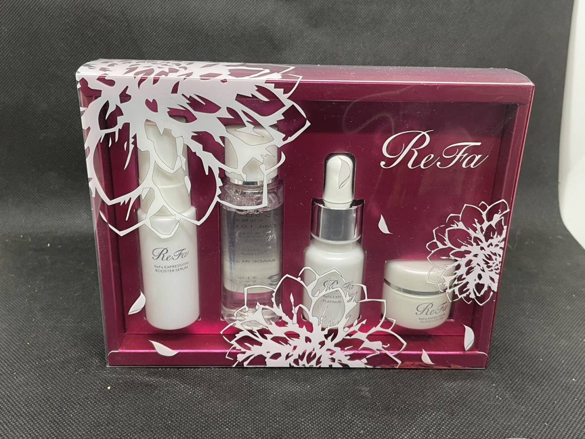 【目立った傷や汚れなし】Refa スキンケアセット リファエクスプレッション スキンケアボックス 美容液 化粧水 クリーム 未開封品の落札情報詳細 - Yahoo!オークション落札価格検索 ...