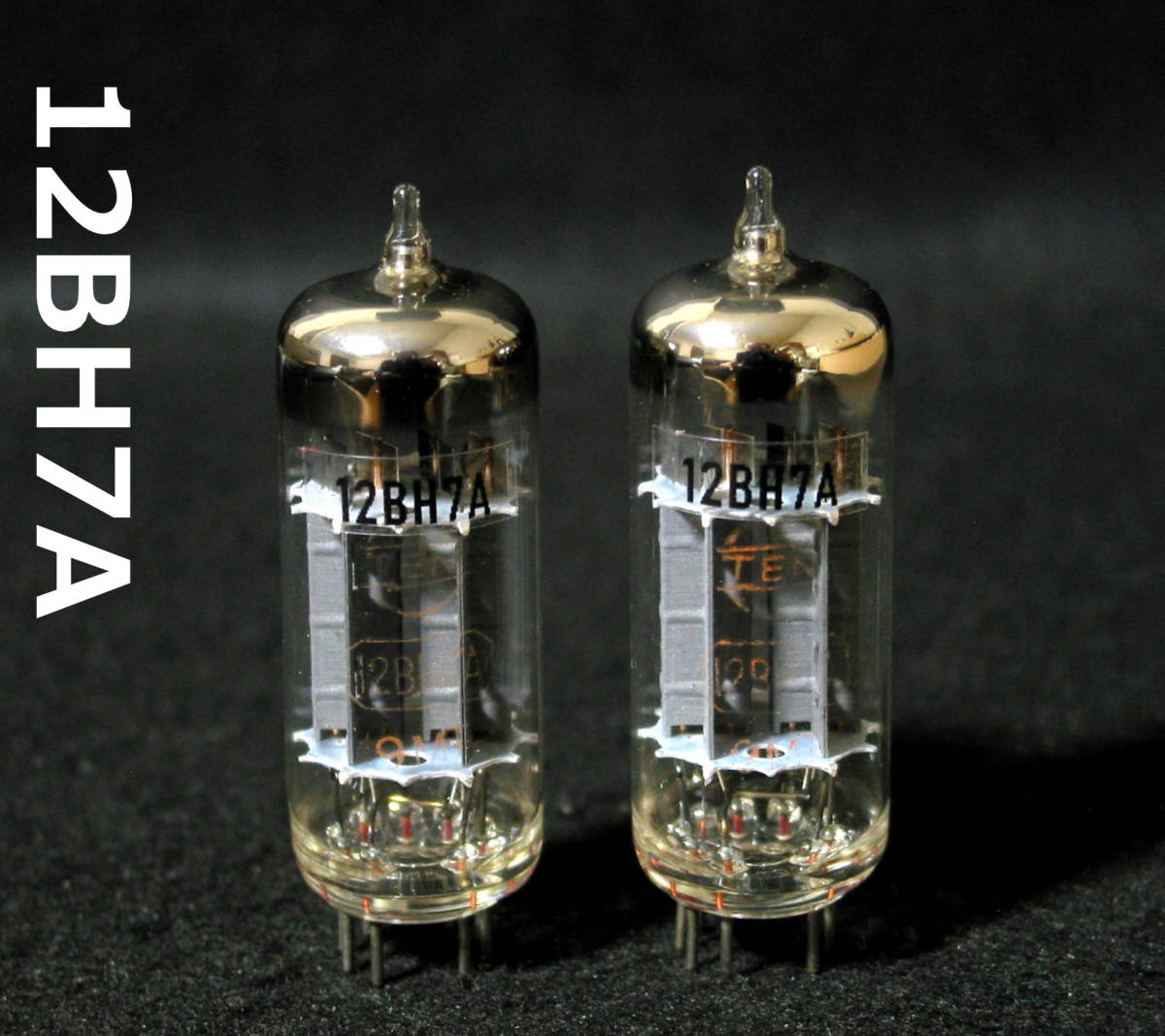 【目立った傷や汚れなし】【箱なし】TEN 12BH7A（通信用）／増幅用中μ双3極管 真空管／2本セット（同一ロット）① 元気度チェック＆試聴テスト実施 送料140円～の落札情報詳細 ...