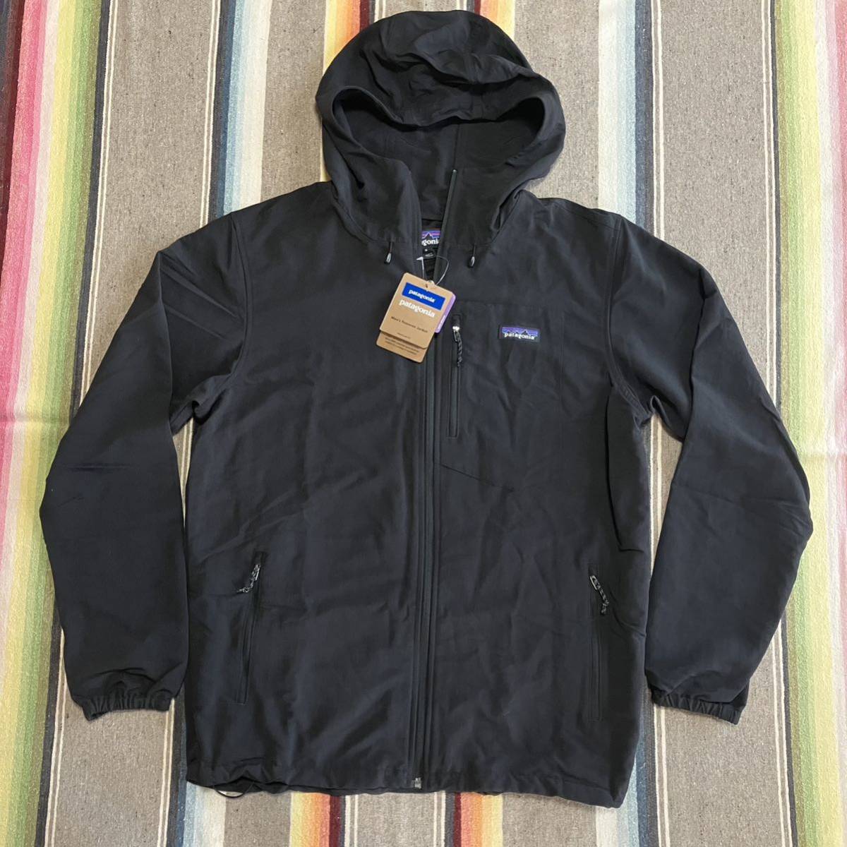 【未使用】 送料無料 未使用タグ付☆patagonia Tezzeron Jacket☆ パタゴニア テズロンジャケット BLK ...
