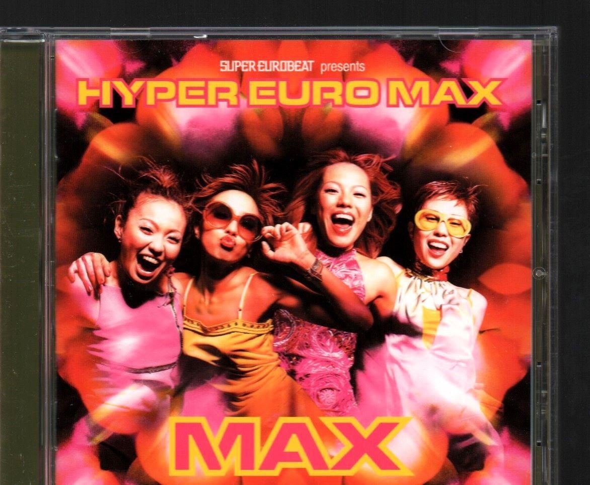 【目立った傷や汚れなし】 MAX(マックス) ユーロビート・リミックス 「HYPER EURO MAX」 SUPER EUROBEAT 品番 ...