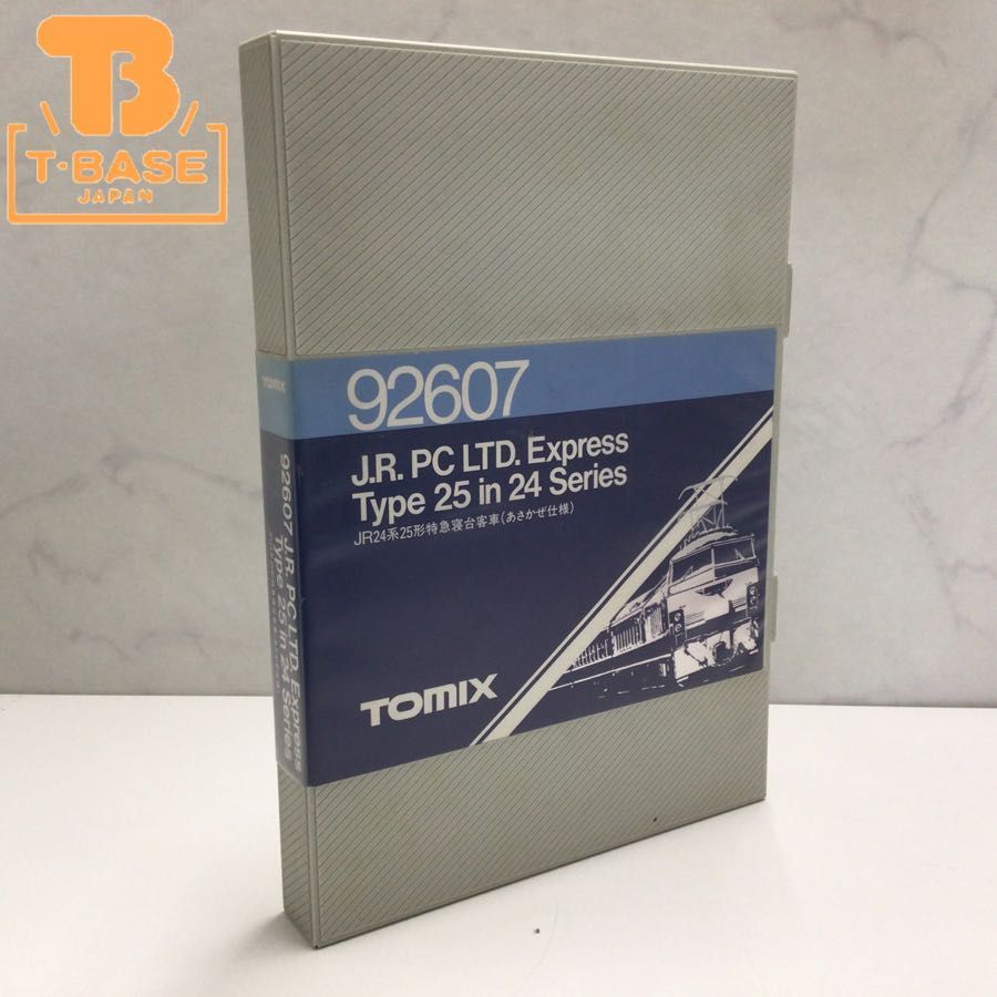 【傷や汚れあり】 60/36 tomixトミックス 国鉄24系25形特急寝台客車（あさかぜ仕様）セット Nゲージ 92607の落札情報詳細 ...