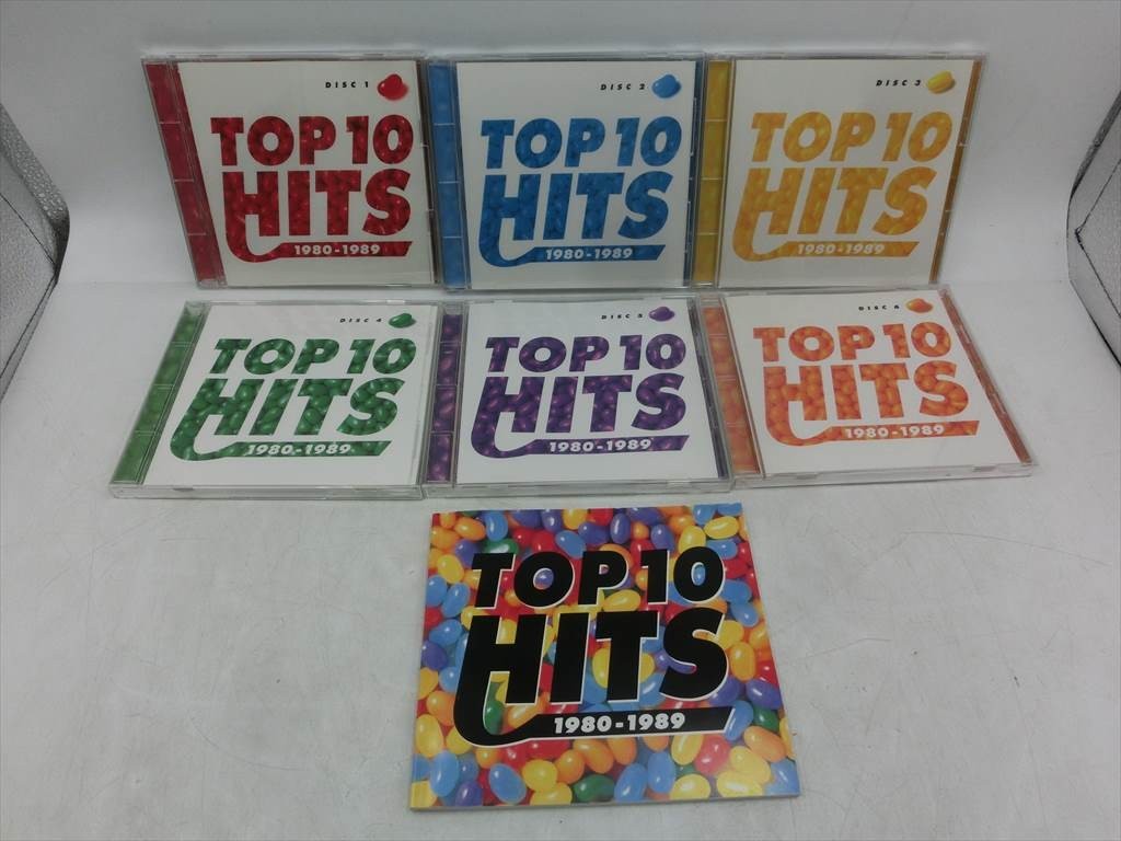 【傷や汚れあり】BO【CC-012】【60サイズ】 TOP10 HITS 1980～1989/6CD/ブックレット付き/シンディ・ローパー ...