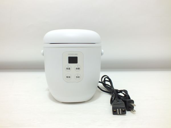 【傷や汚れあり】n3442 KOIZUMI コイズミ ライスクッカーミニ KSC-1513 1.5合炊き 炊飯器 2022年製 [102-240211]の落札情報詳細 - ヤフオク落札価格検索 ...
