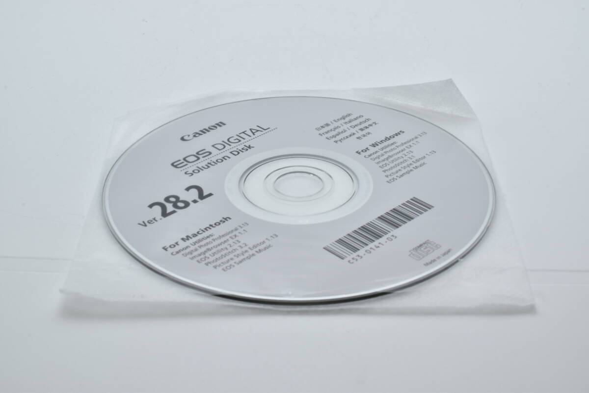 【やや傷や汚れあり】【送料無料】ソフト★キャノン EOS DIGITAL Solution Disk（Ver.30.1）の落札情報詳細 ...