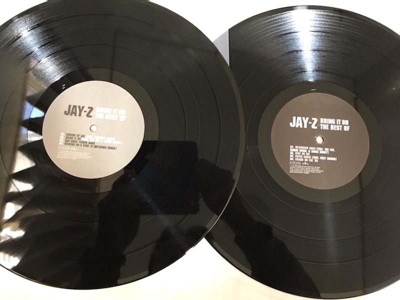 【やや傷や汚れあり】 UKオリジ JAY-Z / BRING IT ON：BEST OF JAY-Z レア2004年 重量盤2LP シュリンク ...