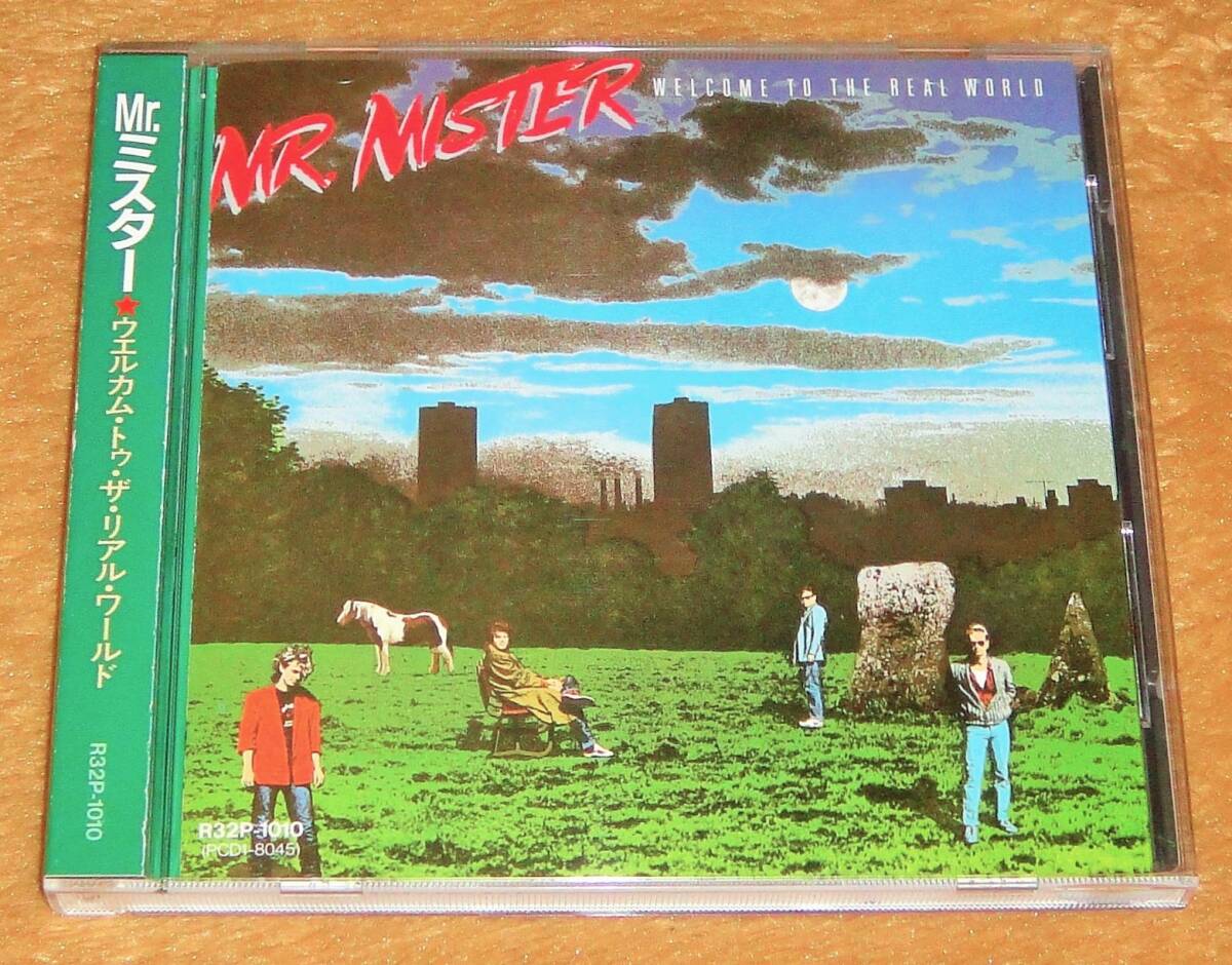 【目立った傷や汚れなし】巻き込み帯付きCD☆MR.ミスター／ウェルカム・トゥ・ザ・リアル・ワールド（R32P-1010） ペイジズ、リチャード・ペイジ、Mr.Mister、折込帯の落札情報詳細 ...