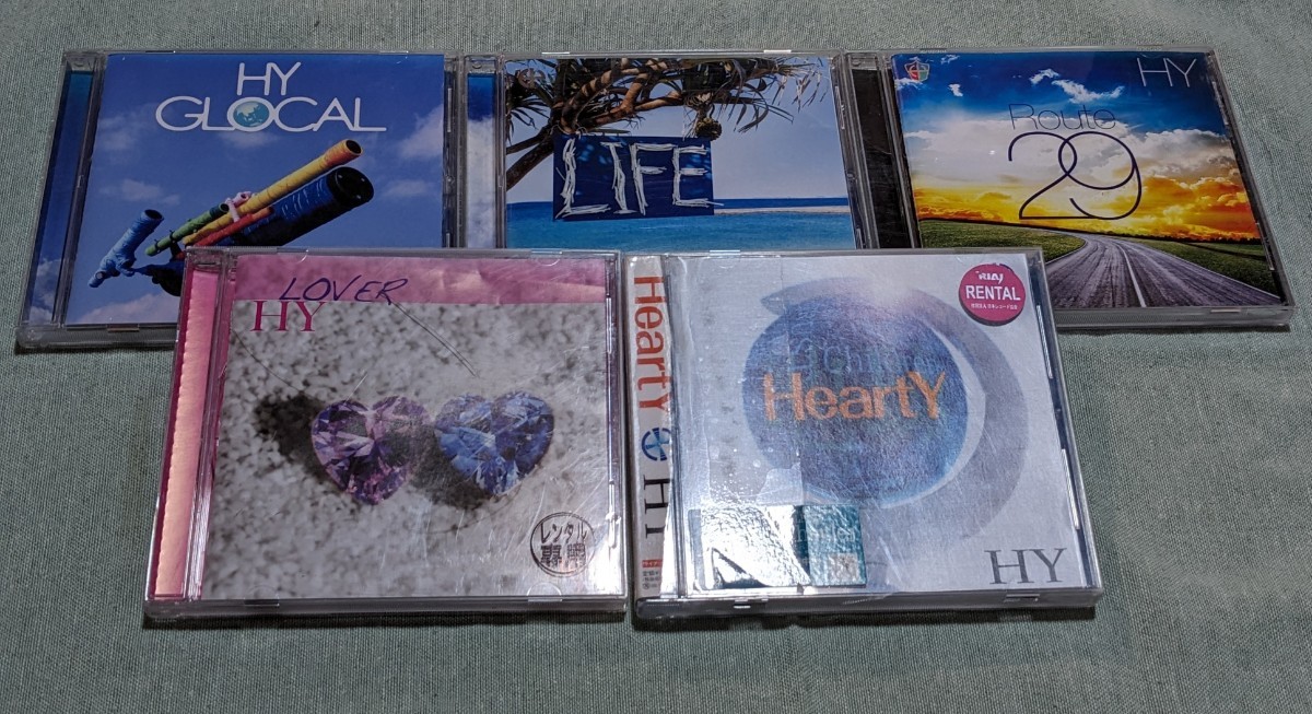 【やや傷や汚れあり】★HY CD5枚セット★LOVER/LIFE/GLOCAL/Route29/HeartY/沖縄/エイチワイ/の落札情報詳細 ...