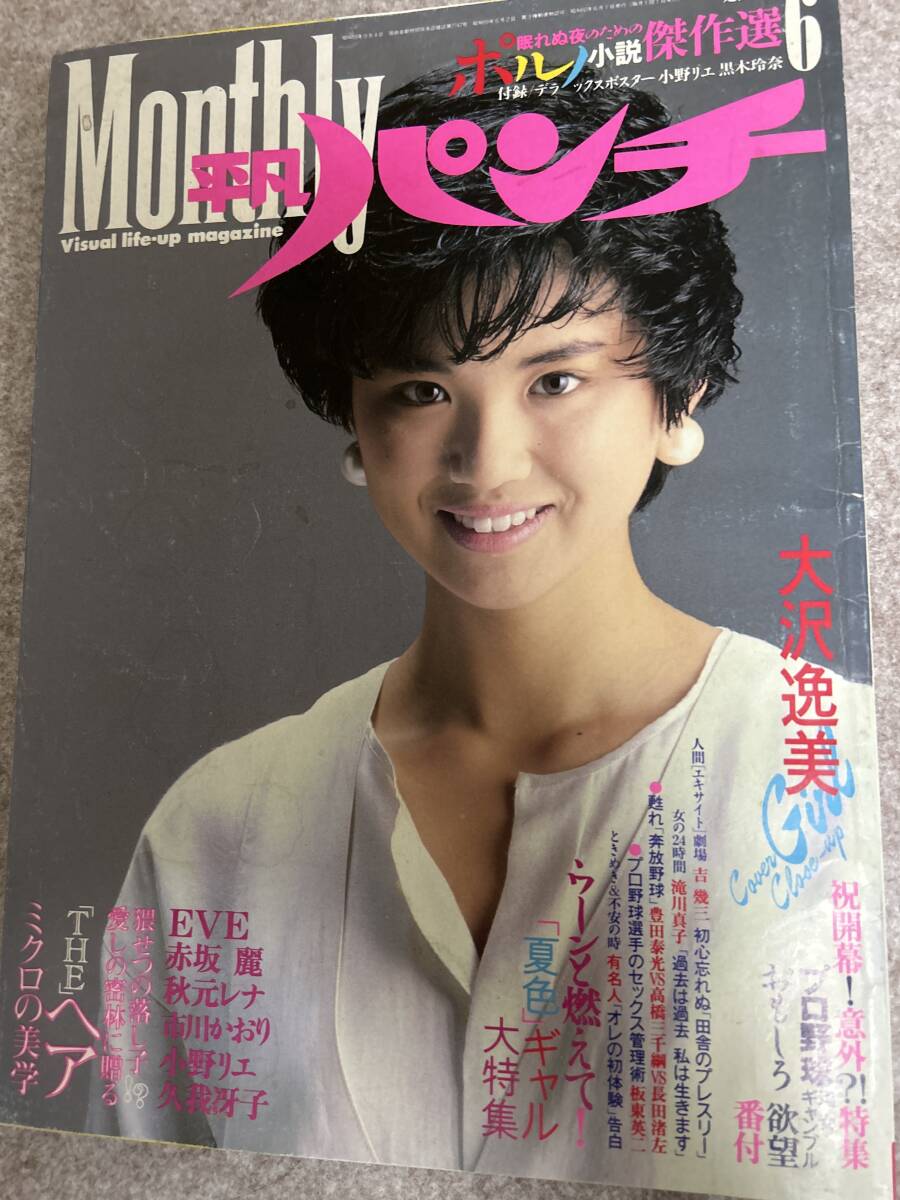 【全体的に状態が悪い】平凡パンチ別冊 1984年 昭和59年6月 小野リエ 赤坂麗 Eve 水着モデルの落札情報詳細 ヤフオク落札価格検索