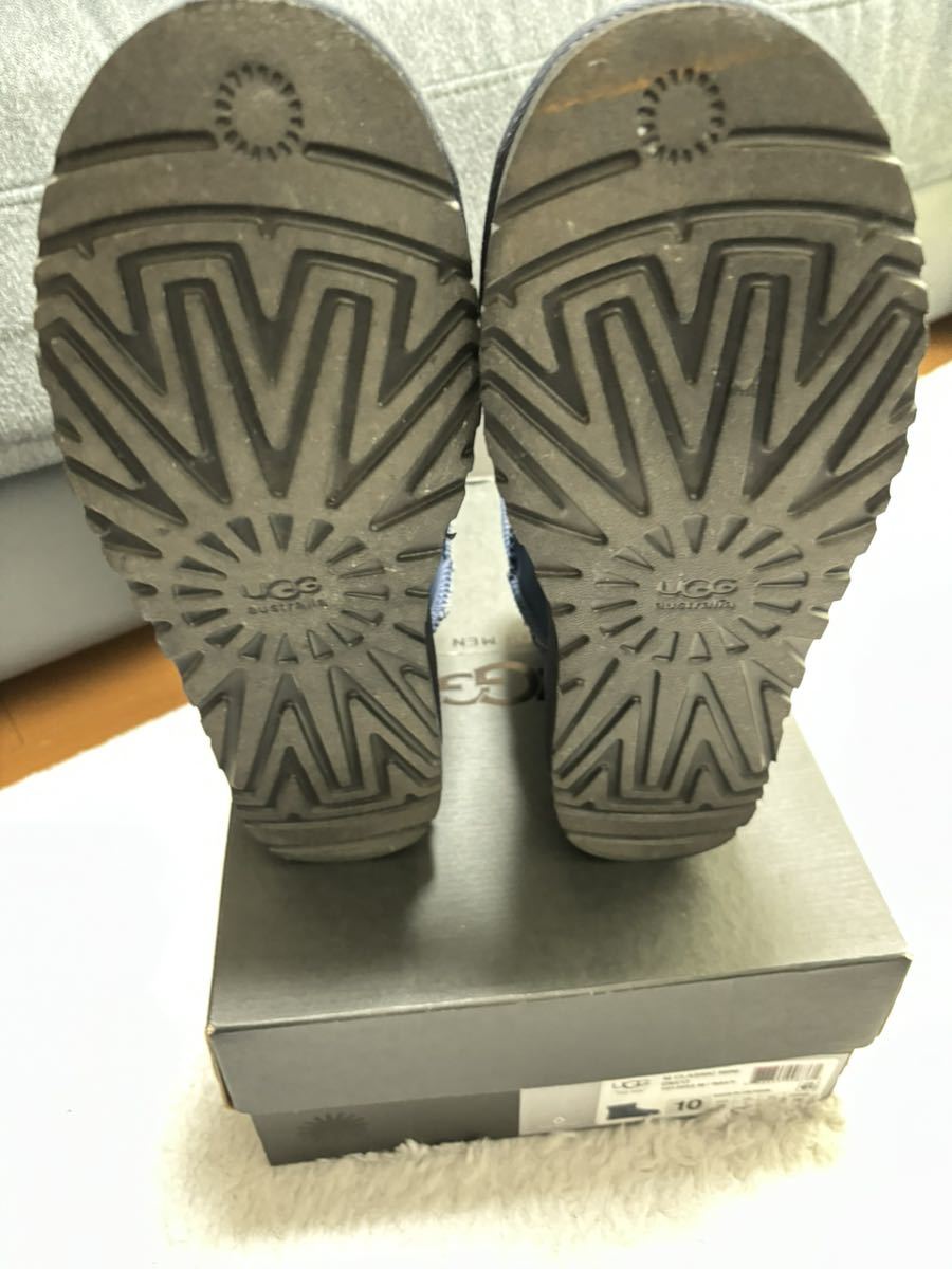【目立った傷や汚れなし】UGG Australia アグ オーストラリア M CLASSIC MINI メンズ クラシックミニ DECO 1013553 US10(28cm) NAVY ...