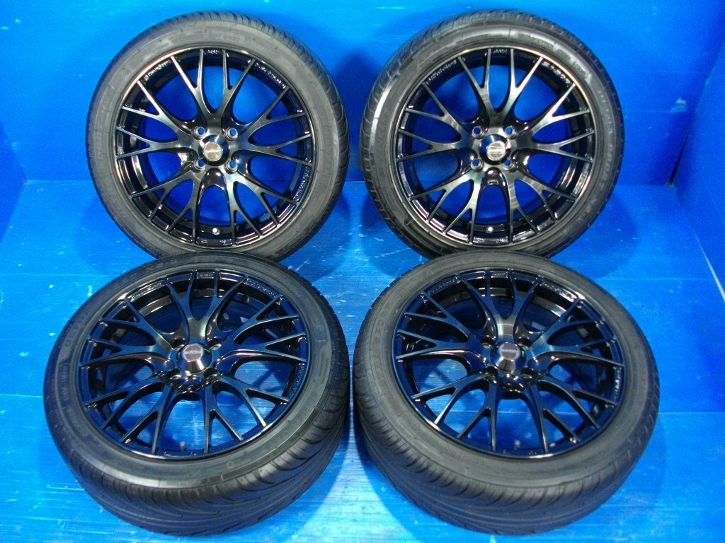 【やや傷や汚れあり】【H】WedsSport SA-20R 16インチ 6.5J +38 4H PCD100 NANKANG NS-2 195/45R16 2021年製 4本 NA NB ...