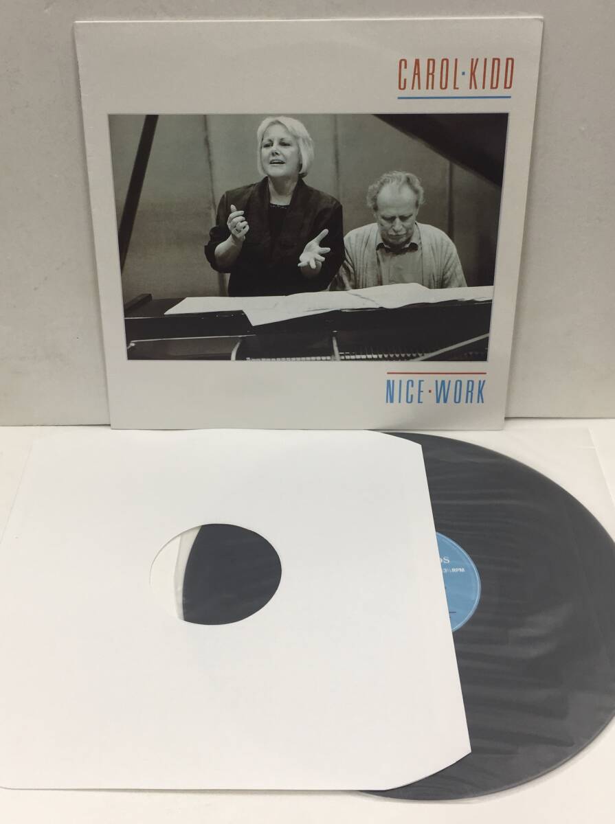 【傷や汚れあり】LP CAROL KIDD - Nice Work AKH006 Linn UK ORIGINAL キャロル・キッド ナイス ...