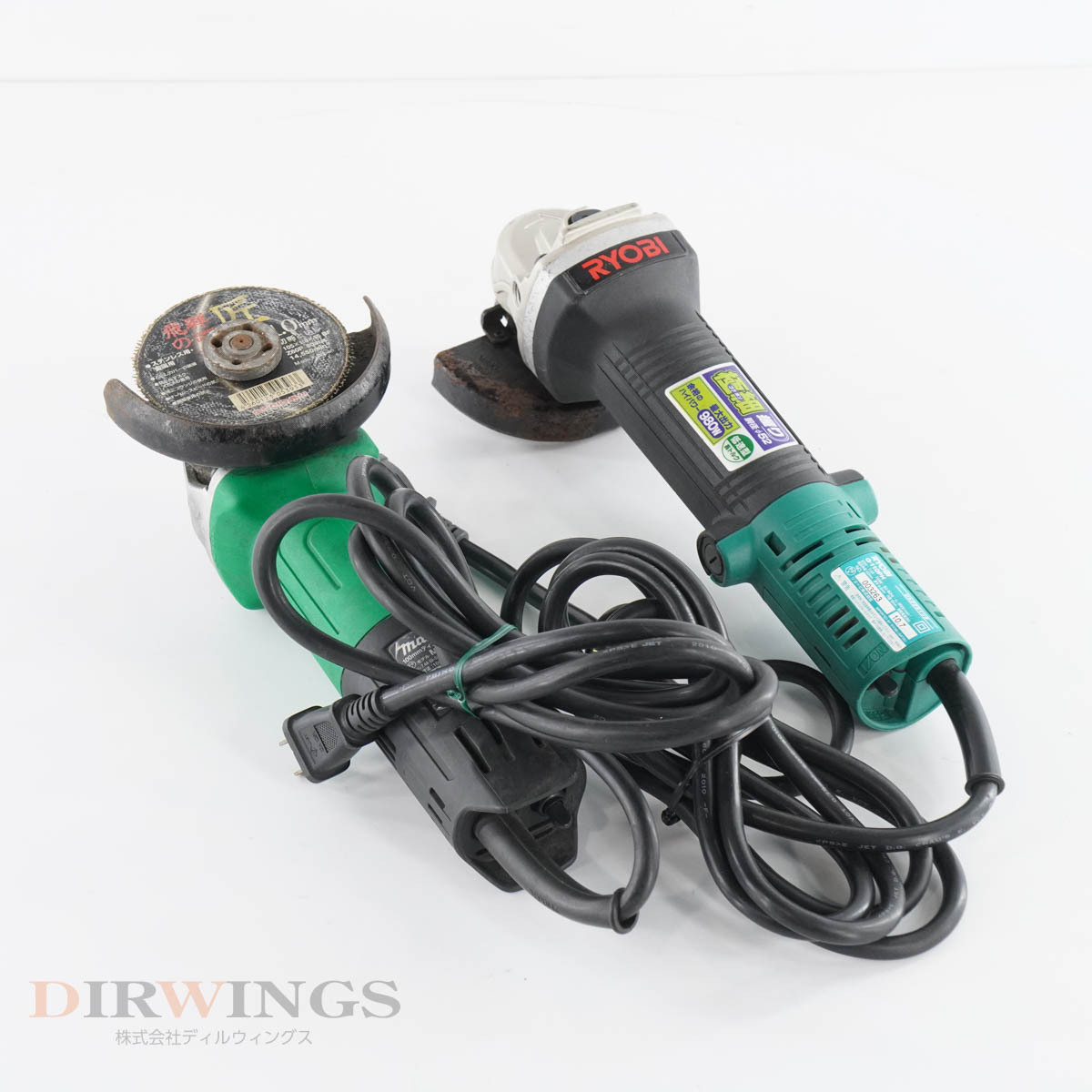 555ジャパン ディスクグラインダー FG-100A 100mm 研削 研磨 切断 ジスクグラインダー サンダーの落札情報詳細 - ヤフオク ...