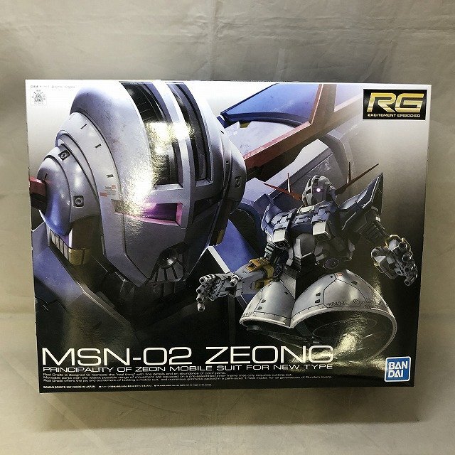 【未使用】【ジャンク品/未組立品】BANDAI(バンダイ) RG 1/144 ジオング MSN-02 ZEONG プラモデル（管理番号 ...