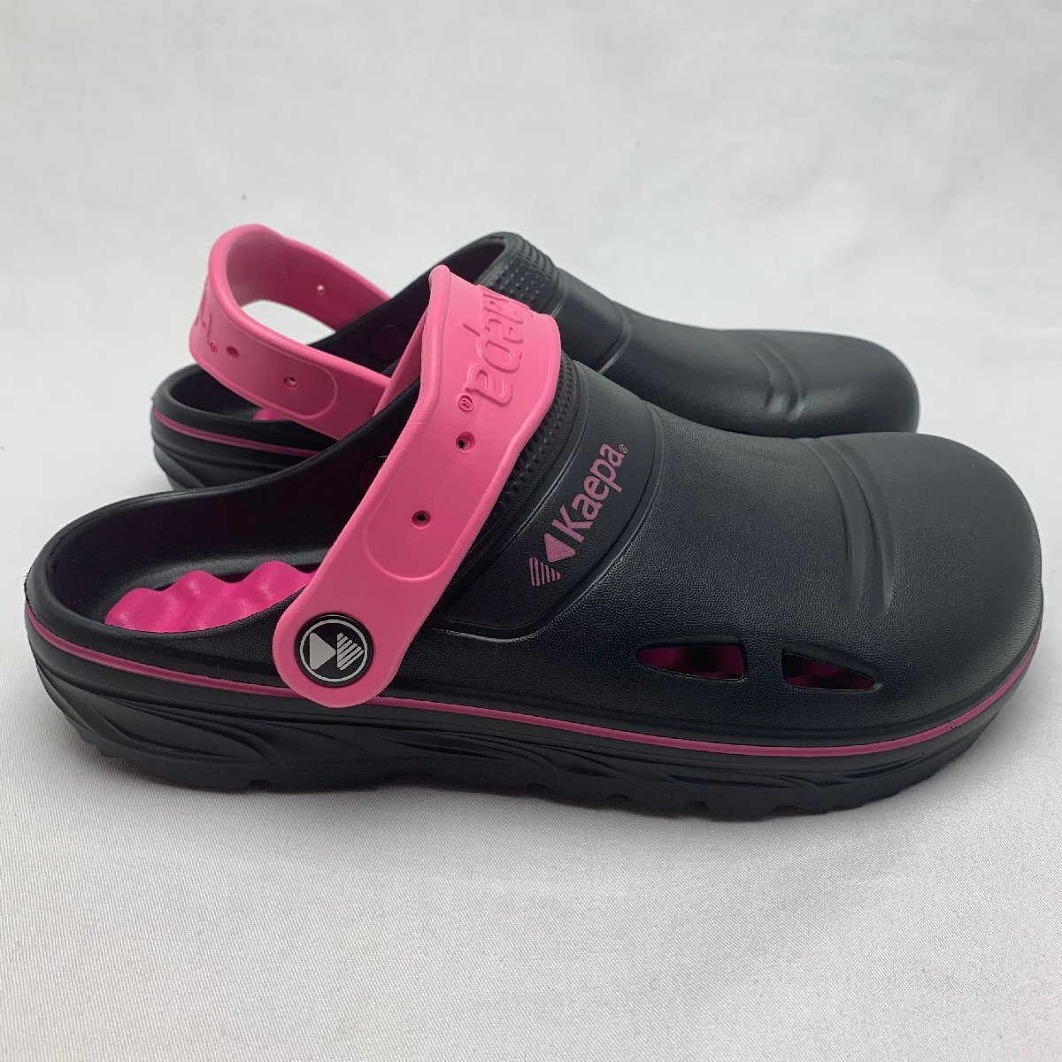 【未使用】【北海道・沖縄以外送料無料】【新品】Kaepaレディースクロッグサンダル 2WAY仕様 M（23.0cm 23.5cm 24.0cm) BK/PK★3008の落札情報詳細 ...