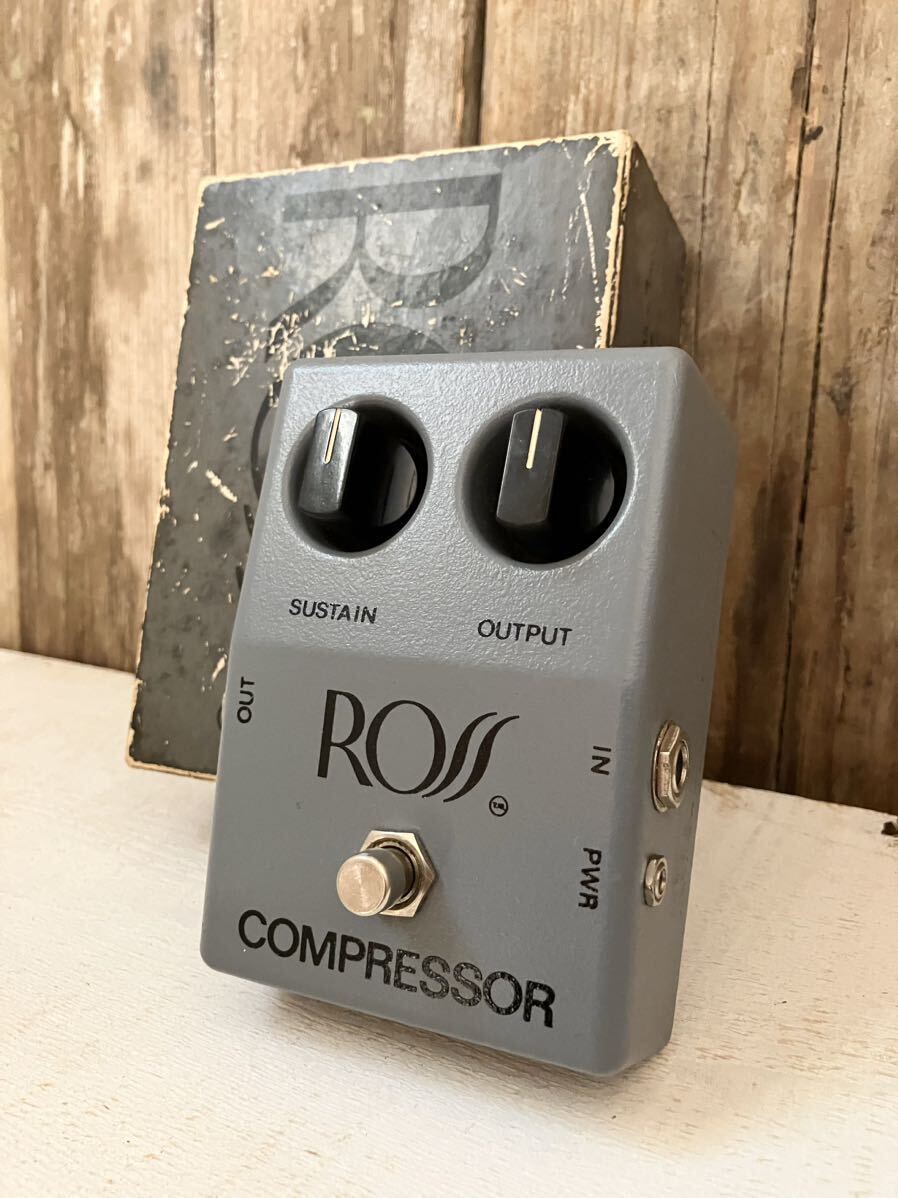 【やや傷や汚れあり】初期個体 青基板 OUTPUT表記 ROSS COMPRESSOR ヴィンテージ レアの落札情報詳細 - ヤフオク落札価格 ...