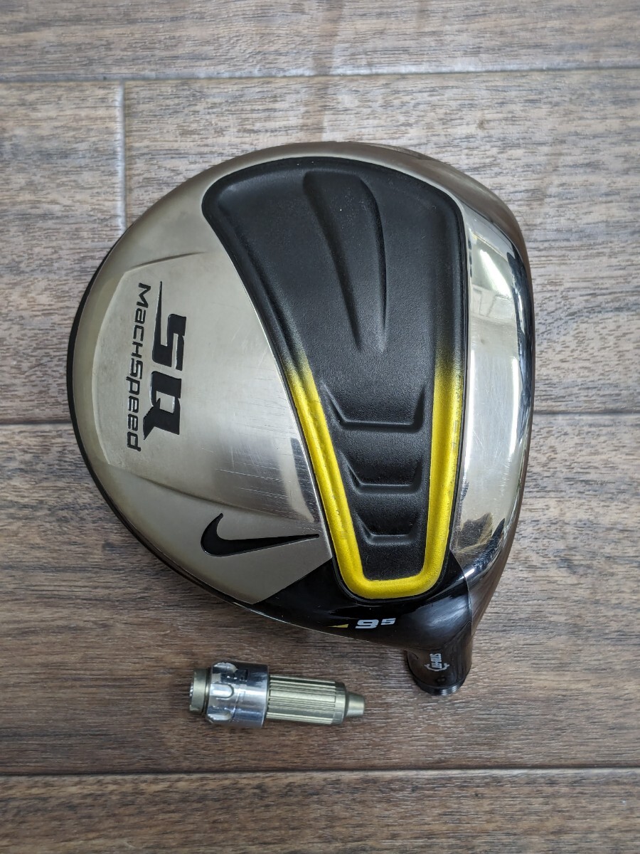 【目立った傷や汚れなし】ナイキ SQ Machspeed 9.5度 ドライバー ヘッドのみ STR8-FIT NIKE sq マッハスピード 9.5° str8-fit 純正スリーブ付の落札 ...