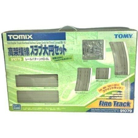 【新品】TOMIX Nゲージ 高架複線 スラブ大円セット HD-SLパターン 91079 鉄道模型 レールセット の落札情報詳細 - ヤフオク ...