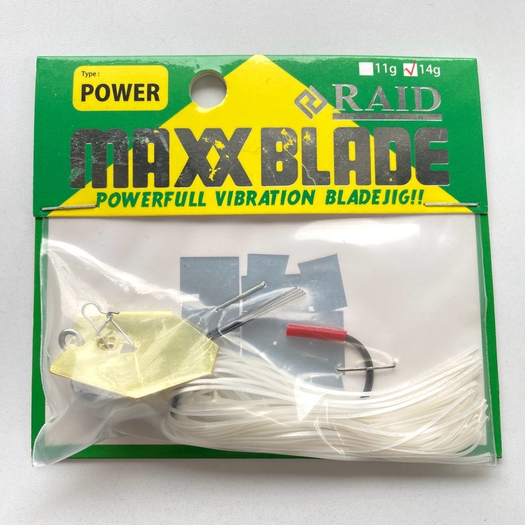 【未使用】711819 新品 レイドジャパン マックスブレード タイプ パワー 14g RAID JAPAN MAXX BLADE タイプ ...