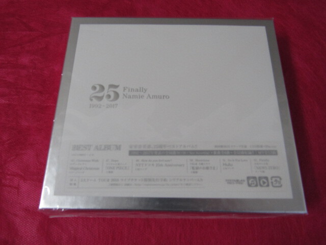 【目立った傷や汚れなし】安室奈美恵 / Namie Amuro Finally 25 1992-2017 / 3CD ＋ Blu-rayの落札情報詳細 - ヤフオク落札価格検索 オークフリー