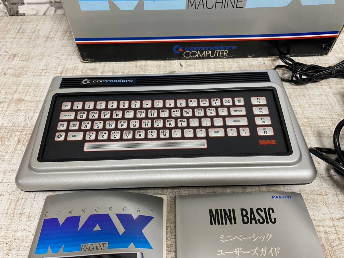 【やや傷や汚れあり】★a-46 マックスマシーン MAX-04 本体 ACアダプター付 Commodore MAX MACHINEの落札情報 ...