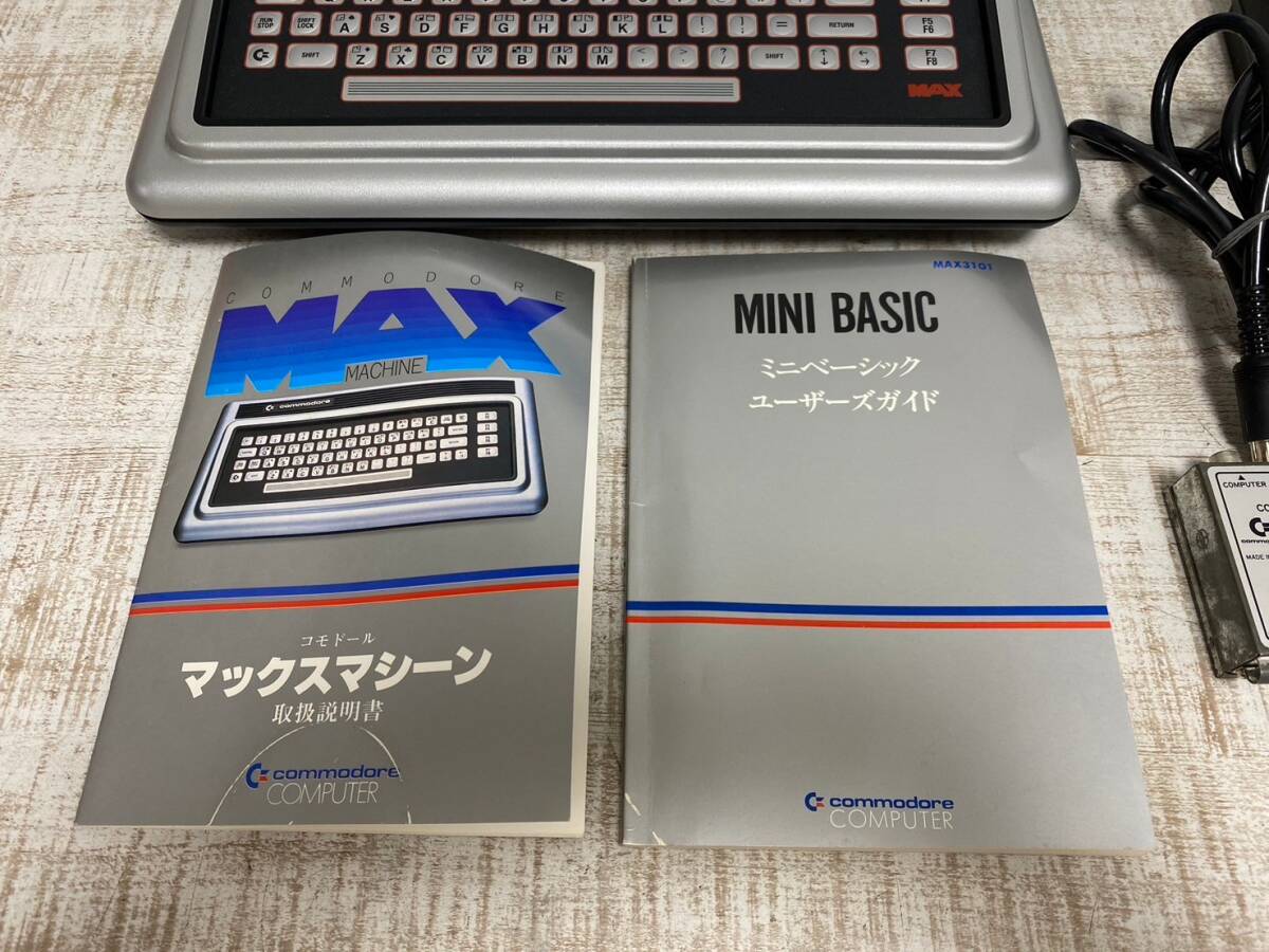 【やや傷や汚れあり】★a-46 マックスマシーン MAX-04 本体 ACアダプター付 Commodore MAX MACHINEの落札情報 ...