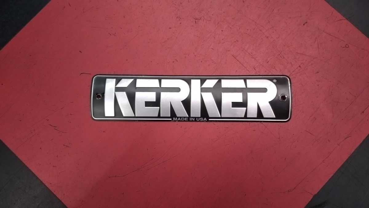 【やや傷や汚れあり】1000スタ!!【 純正 】 KERKER メガホン エンブレム プレート ( カーカー Z1 Z2 Z1000Mk2 ...