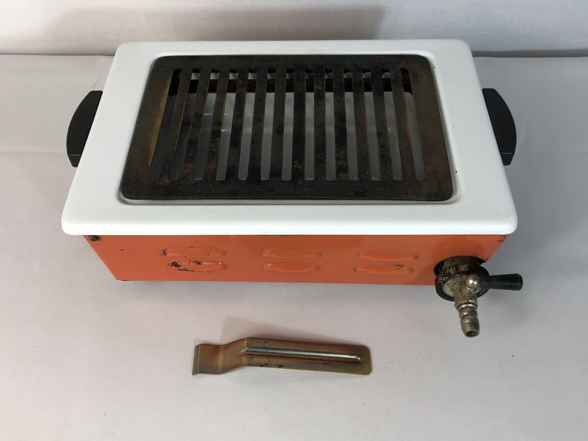 【傷や汚れあり】5/15a2 焼物機 現状品 国際什器 Magic ROASTER M-A型 LPガス用 マジックロースター テーブルコンロ ...