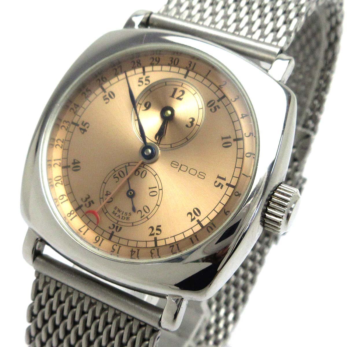 【目立った傷や汚れなし】1円 EPOS エポス メカニカル レギュレーター メンズ ピンクゴールド文字盤 3334 時計 箱 保証書 手巻き マニュアルワインドの落札情報詳細 - ヤフオク落札 ...