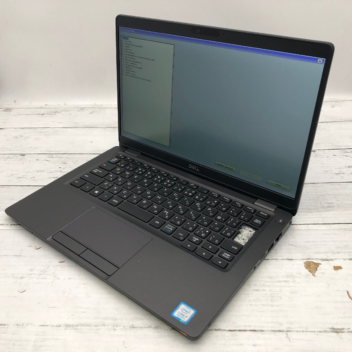 【やや傷や汚れあり】【難あり】 DELL Latitud 5300 Core i7 8665U 1.90GHz/32GB/256GB(NVMe ...