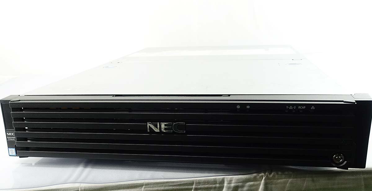 【やや傷や汚れあり】2U ラックサーバー/NEC Express5800/R120g-2E N8100-2442Y/Xeon E5-2650 v4/メモリ32GB/HDD無/OS無/サーバ ...