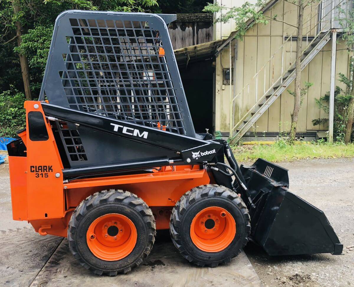 【目立った傷や汚れなし】ボブキャット TCM315 タイヤショベル ホイールローダー（sdk4) 377時間 デイーゼル 即決落札の場合は500KMまで無料で配送致しますの落札情報詳細 ...