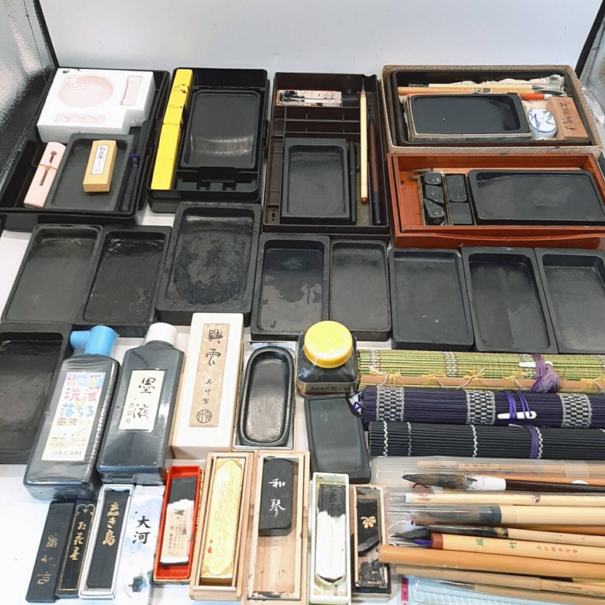 【傷や汚れあり】a31【1円～】 書道 習字道具 まとめ 長期保管品 現状品の落札情報詳細 - ヤフオク落札価格検索 オークフリー