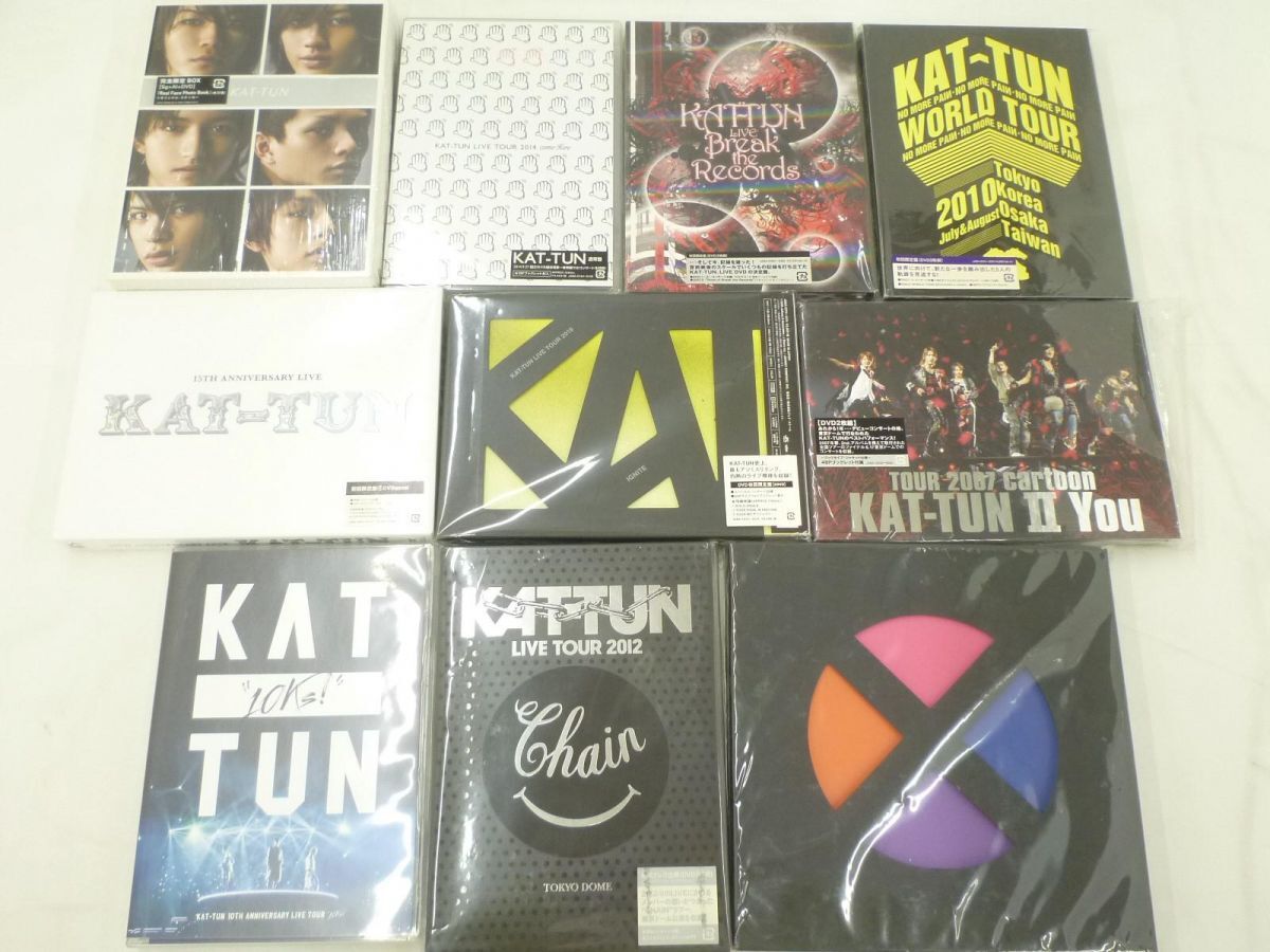 【やや傷や汚れあり】【中古品 同梱可】 KAT-TUN 15TH ANNIVERSARY LIVE KAT-TUN 初回限定盤1 10Ks! LIVE TOUR 2019 IGNITE 等 ...