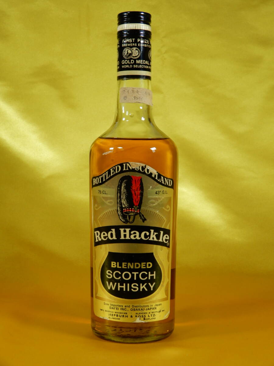 【未使用】☆古酒 未開栓☆ Red Hackle レッドハックル 特級 ウィスキー 43度 750ml 従価の落札情報詳細 - ヤフオク落札 ...