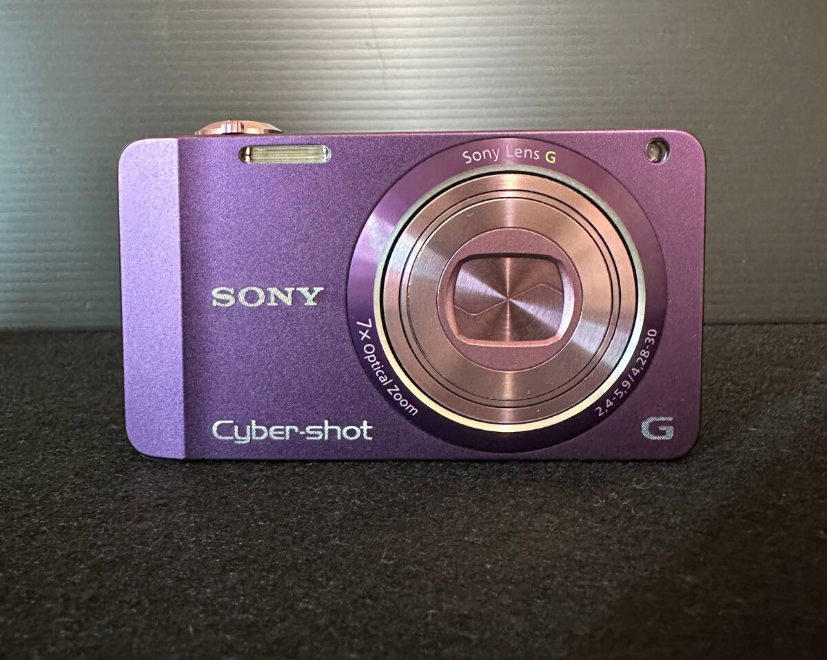 【目立った傷や汚れなし】 ソニー / SONY Cyber-shot DSC-WX10 デジタルスチルカメラ バイオレットの落札情報詳細 ...