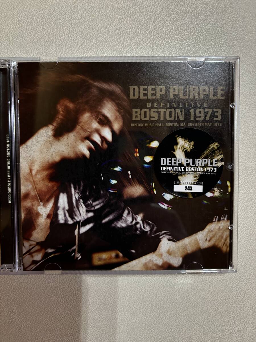 【目立った傷や汚れなし】【2CD】DEEP PURPLE「DEFINITIVE BOSTON 1973」の落札情報詳細 - Yahoo ...