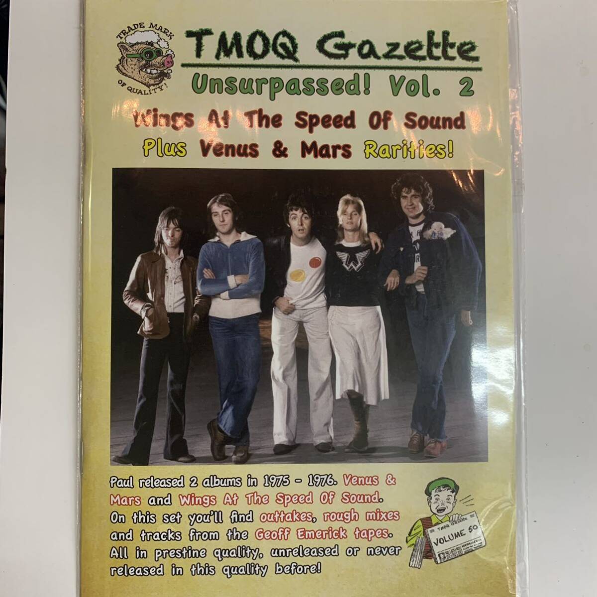 【未使用】Wings at The Speed Of Sound plus Venus & Mars Rarities (2CD) 名門HMC ...