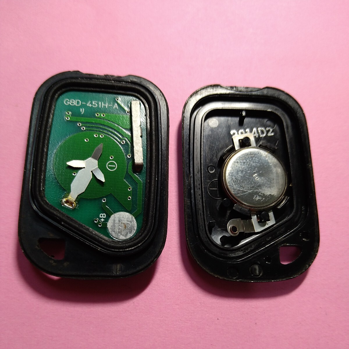 【やや傷や汚れあり】★ホンダ S2000 アコード バモス前期 CR-V等 1B キーレス G8D-451H-A 基盤 動作確認済みです★1つ ...