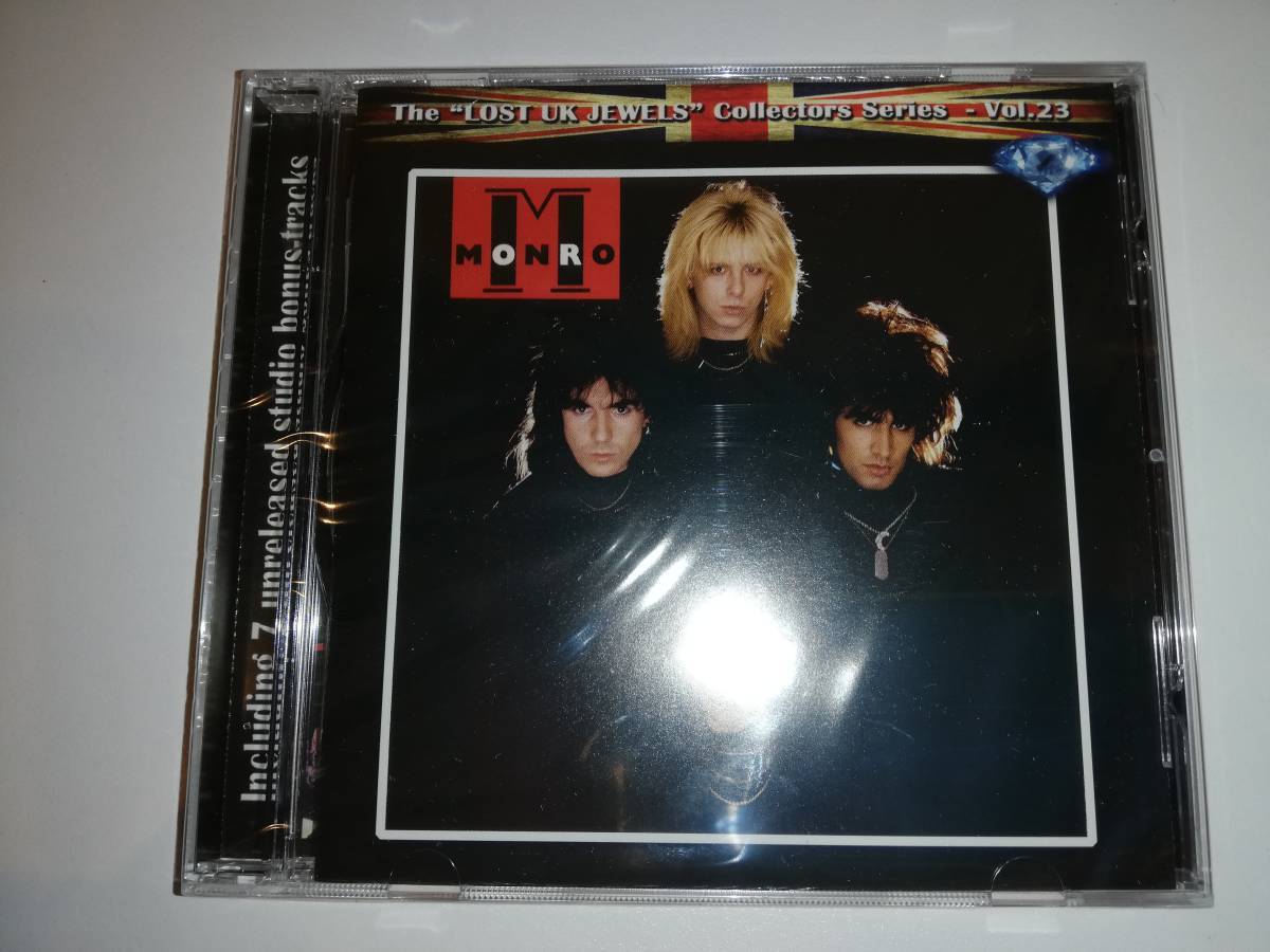 【未使用】【未開封新品特集】MONRO / MONRO +7 完売した500枚限定盤 リマスター 英国産メロハー名盤 試聴サンプルあり 正真 ...