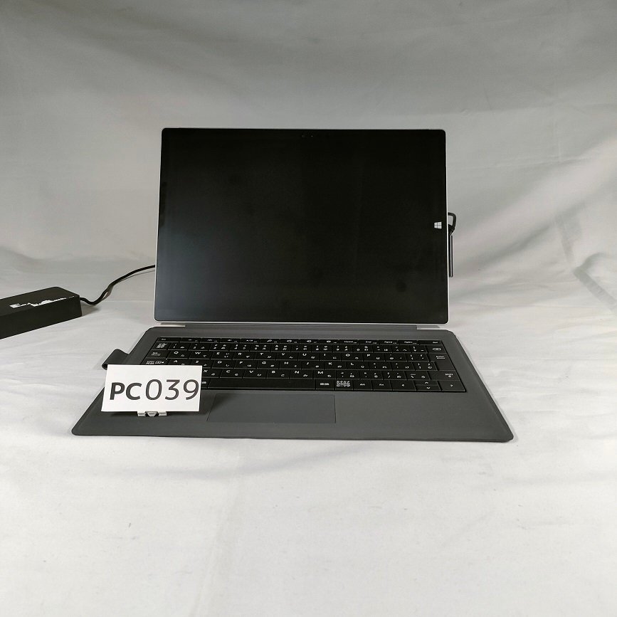 【傷や汚れあり】pc039★通電確認済★MicroSoft Surface Pro3 i5-4300U/8GB/256GB(SSD)/OS無の落札情報詳細 - ヤフオク落札価格検索 オークフリー
