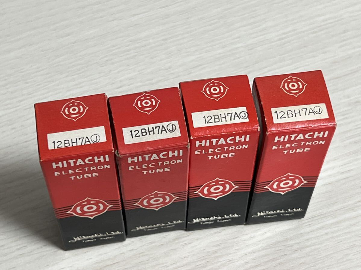 【傷や汚れあり】12BH7A 4本 日立 試験済み 真空管 未使用？ 説明書付きの落札情報詳細 - ヤフオク落札価格検索 オークフリー