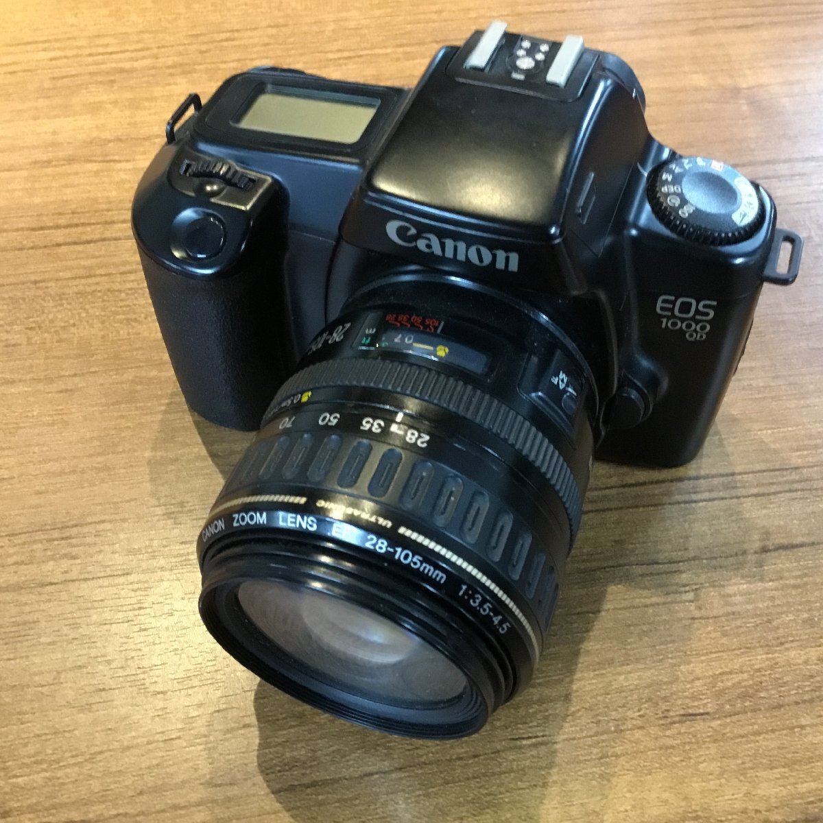 【目立った傷や汚れなし】★動作未確認/ジャンク Canon EOS 1000QD/レンズ付→CANON ZOOM LENS EF 28-105mm 1:3.5-4.5 (フィルムカメラ)の落札 ...