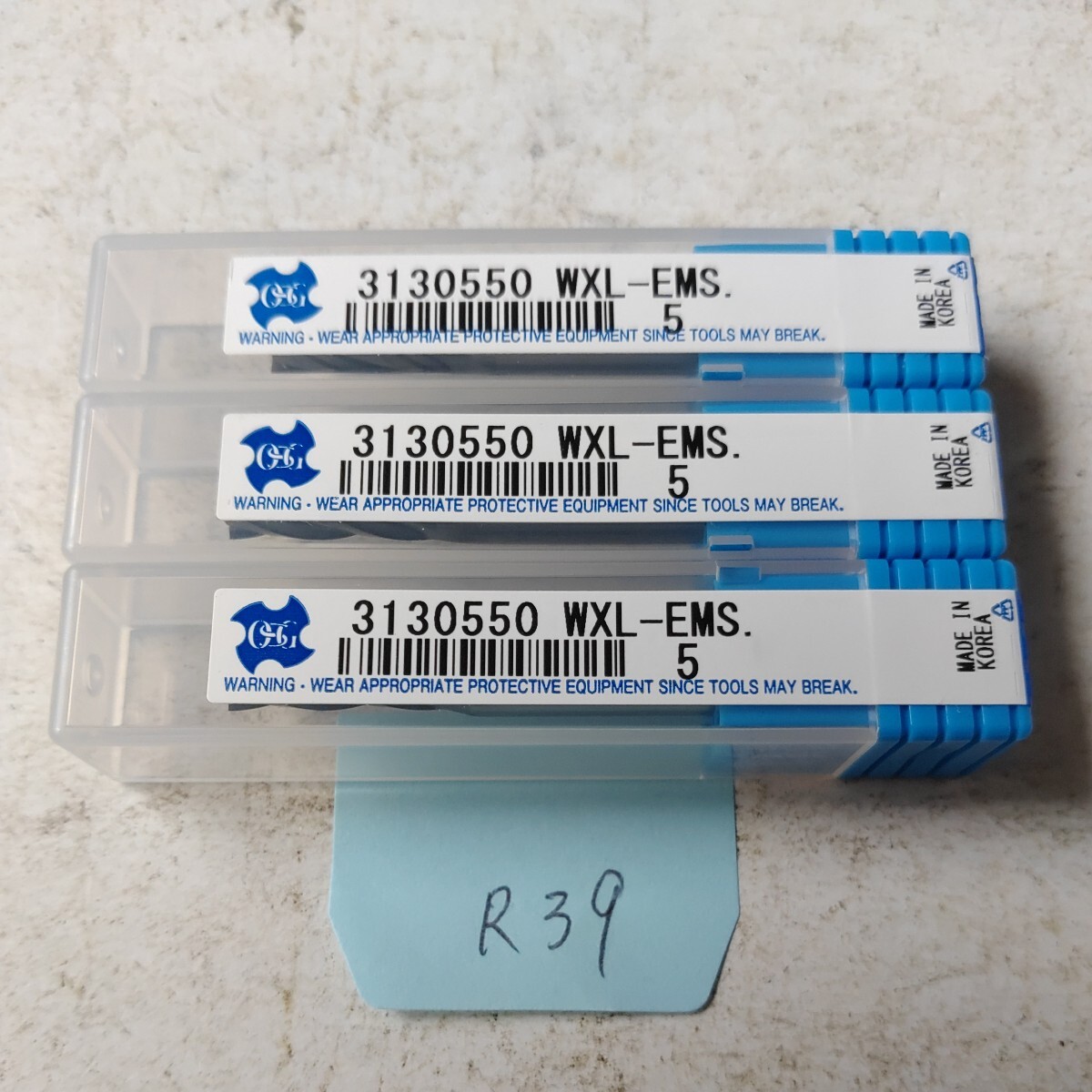 【未使用】R39 未使用 OSG 超硬エンドミル 4枚刃 5.0 コーティングエンドミル WXL-EMS Φ5 3本セットの落札情報詳細 - Yahoo!オークション落札価格検索 オークフリー