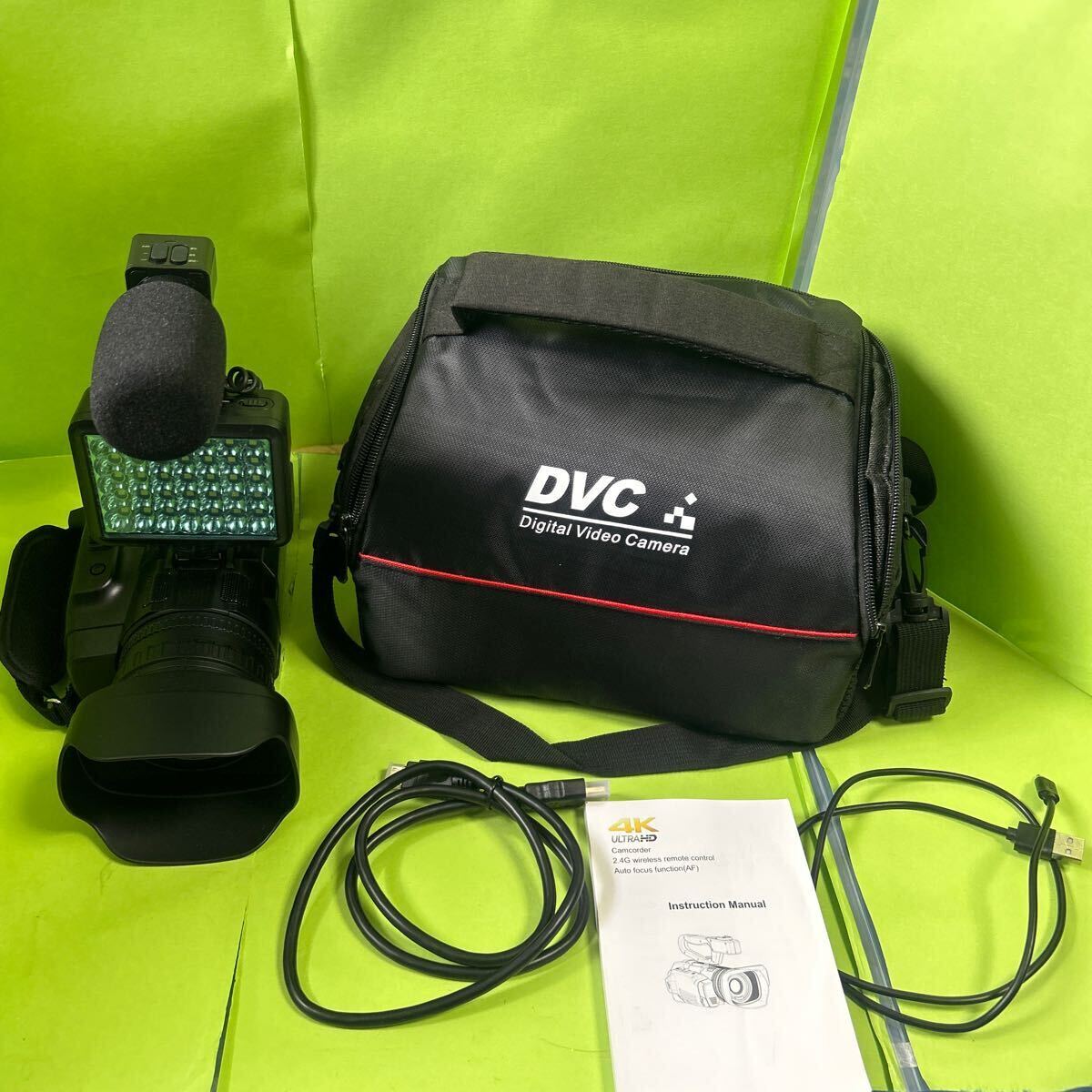 【目立った傷や汚れなし】DVC Digital Video Camera 4K ULTRA HDデジタル ビデオ カメラの落札情報詳細 ...