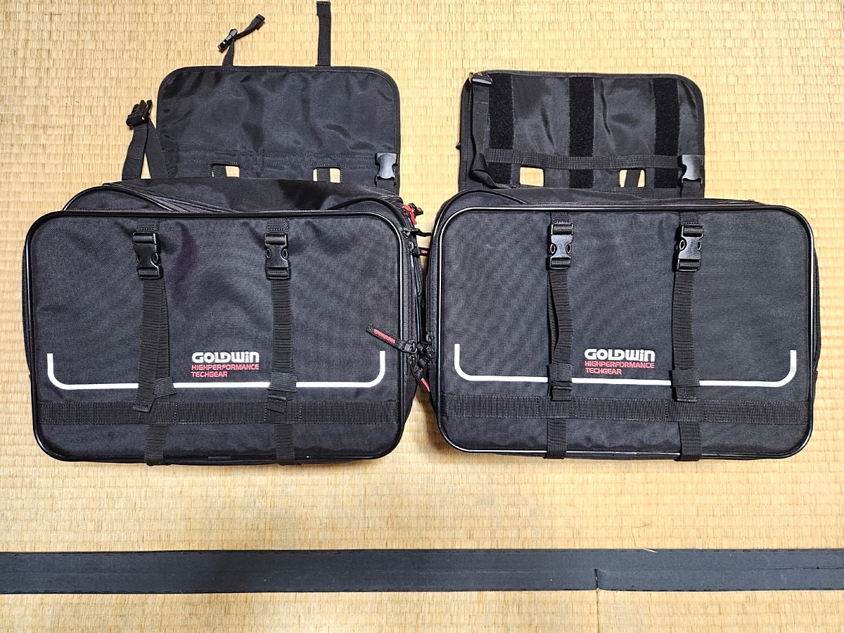 【やや傷や汚れあり】バイク サイドバッグ GOLDWIN ゴールドウィン 外寸約43×30×20cm 140s24-1894の落札情報詳細 - Yahoo!オークション落札価格検索 オークフリー