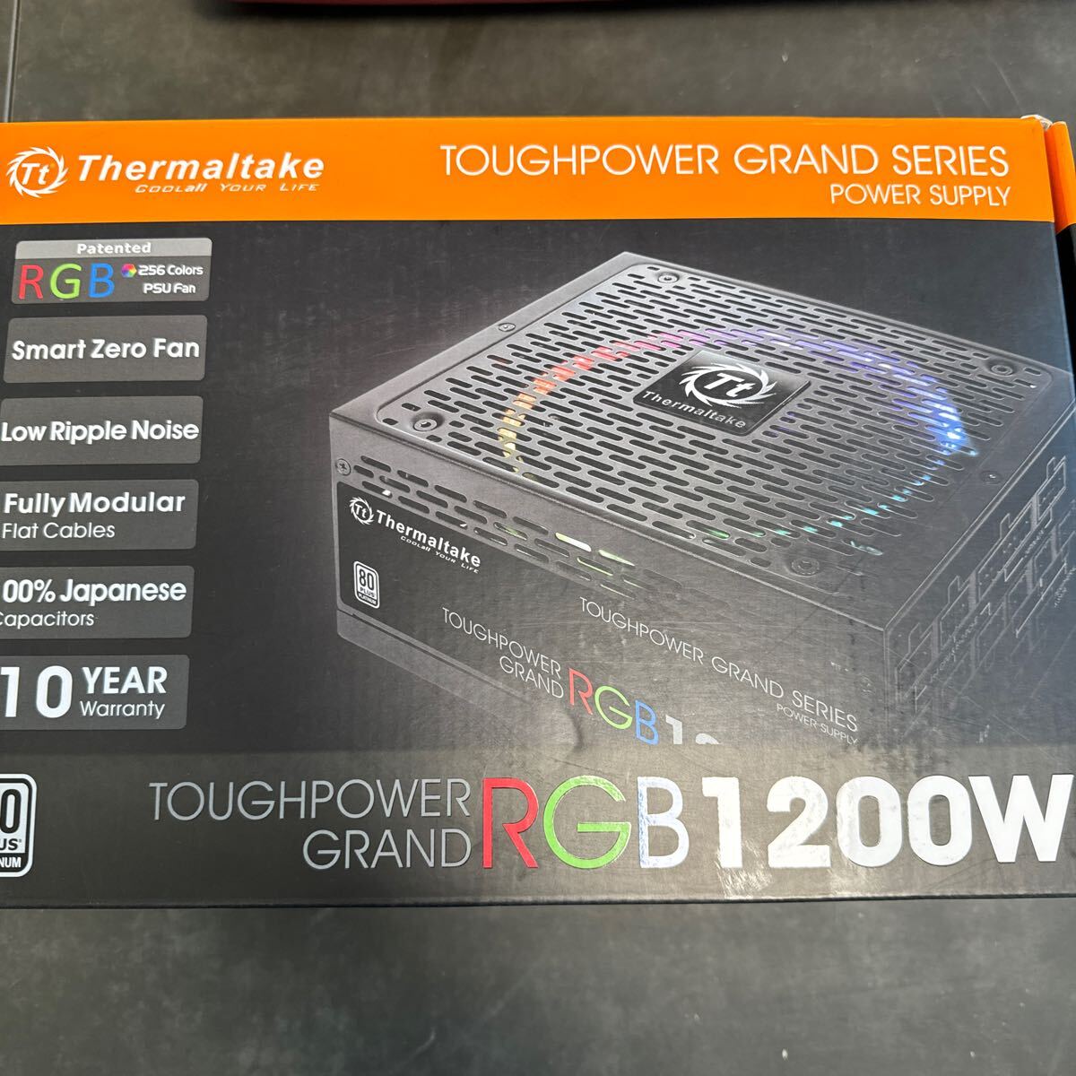 【目立った傷や汚れなし】中古品「Thermaltake ATX電源ユニット 1200W 80 PLUS Platinum PS-TPG-1200F1FAPJ-1」④の落札情報詳細 - ヤフオク ...