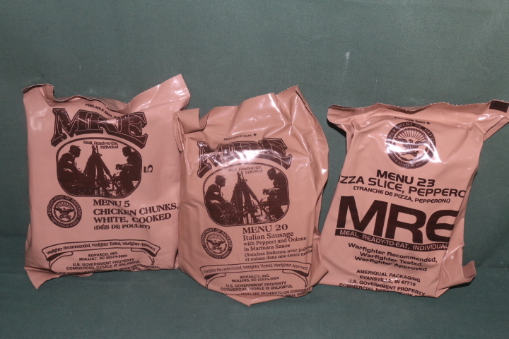 【未使用】沖縄米軍実物 21年製造 24年検品 新型MRE レーション NO5.20.23 3個セット ディスプレイ コレクション 未開封の落札情報詳細 - Yahoo!オークション落札価格 ...